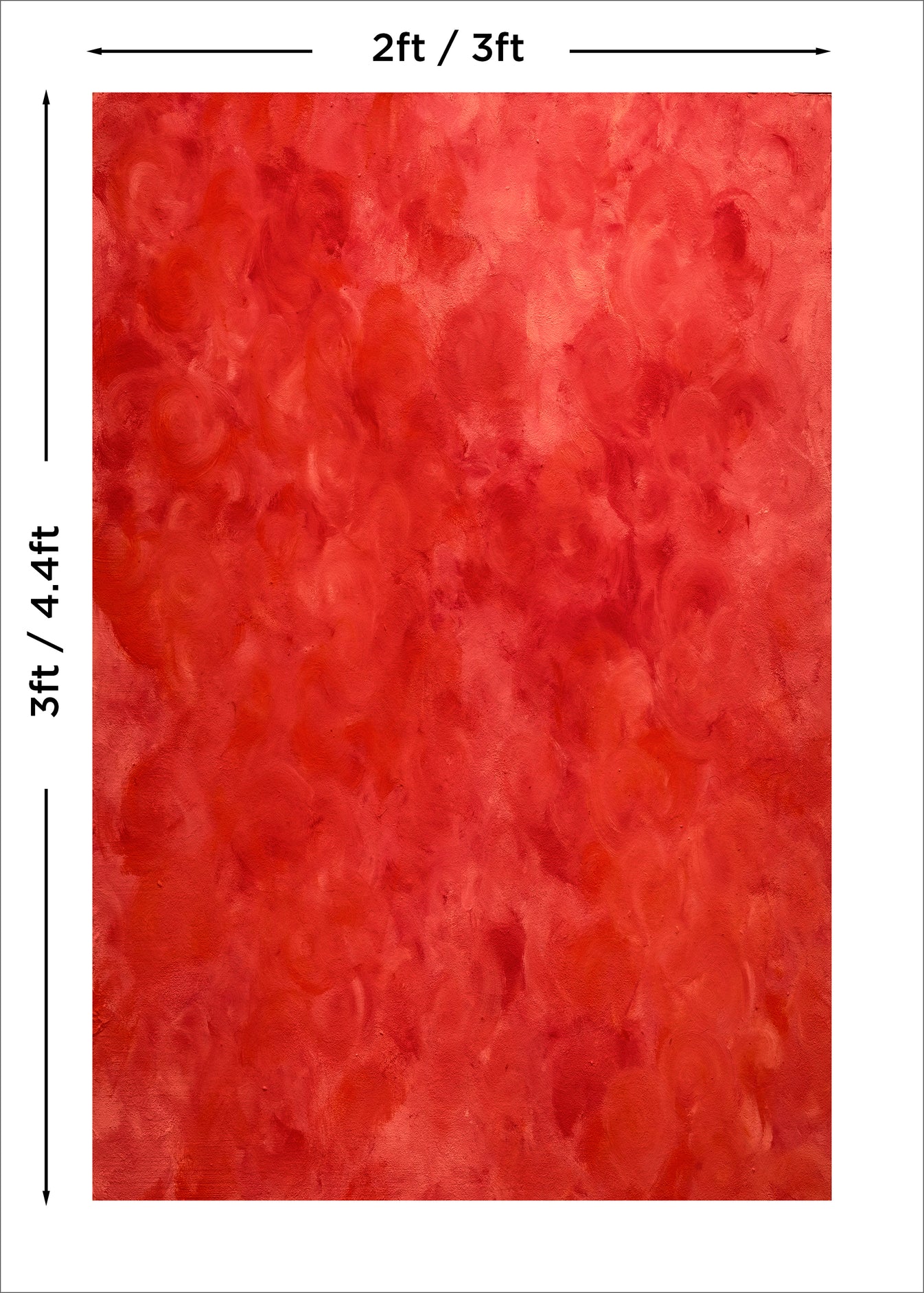 Photography Backdrop | Cherry Red – Blueberry Backdrops